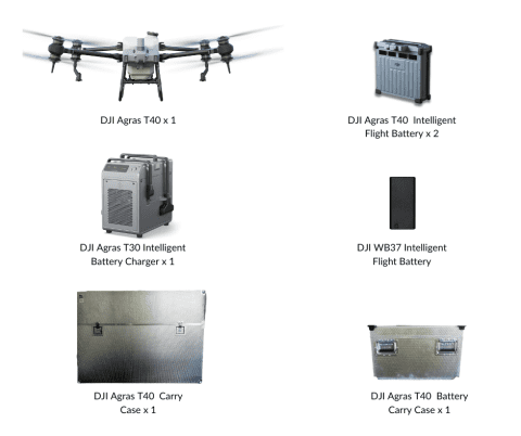 DJI AGRAS T40 DRONE PACKAGE (PRE-OWNED) - Africa Drone Kings | DJI Drone