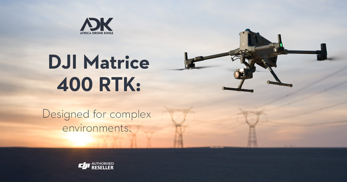 DJI Matrice 400 RTK - Zenmuse L3 - Mapping for Africa
